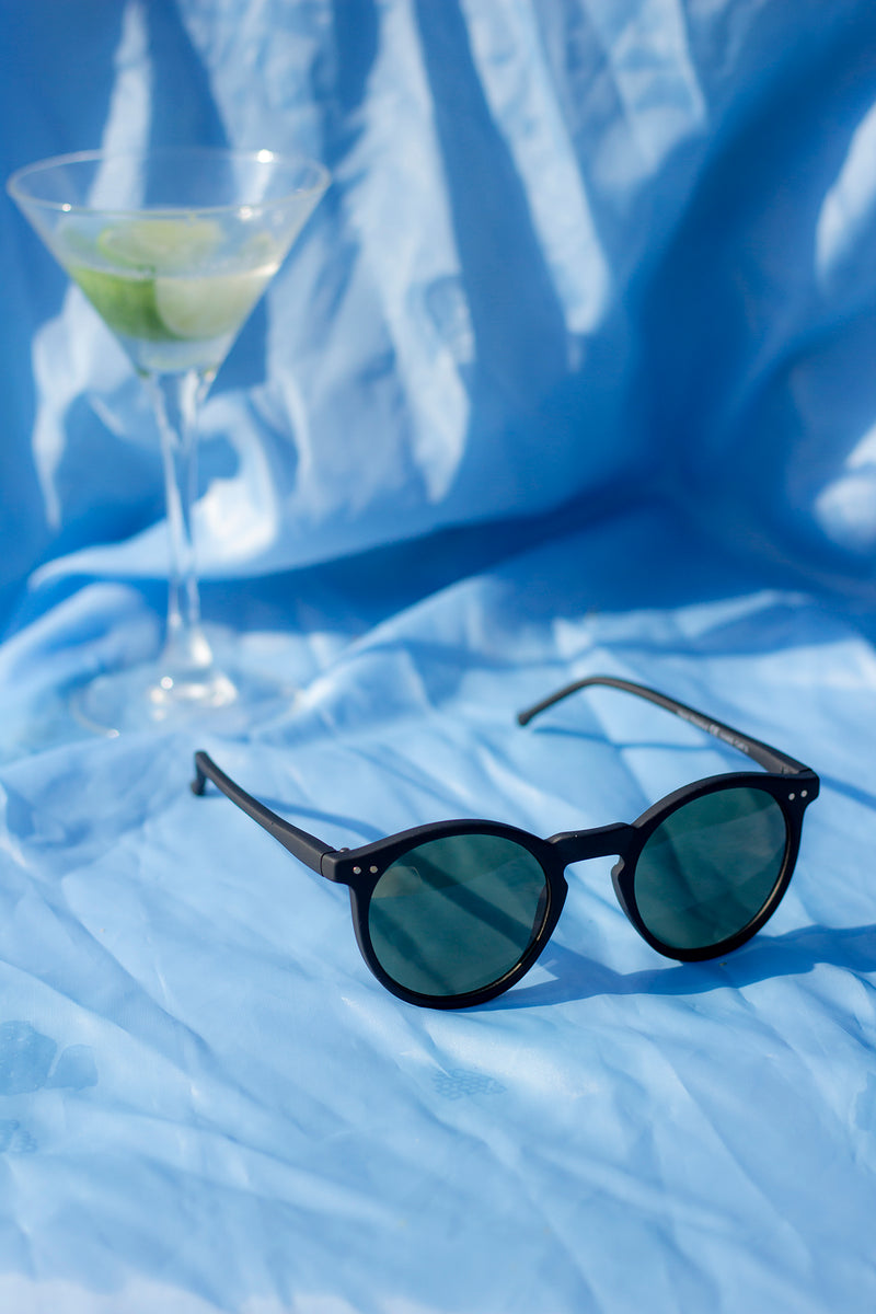 Classic Round Keyhole Sunglasses Sugar Style